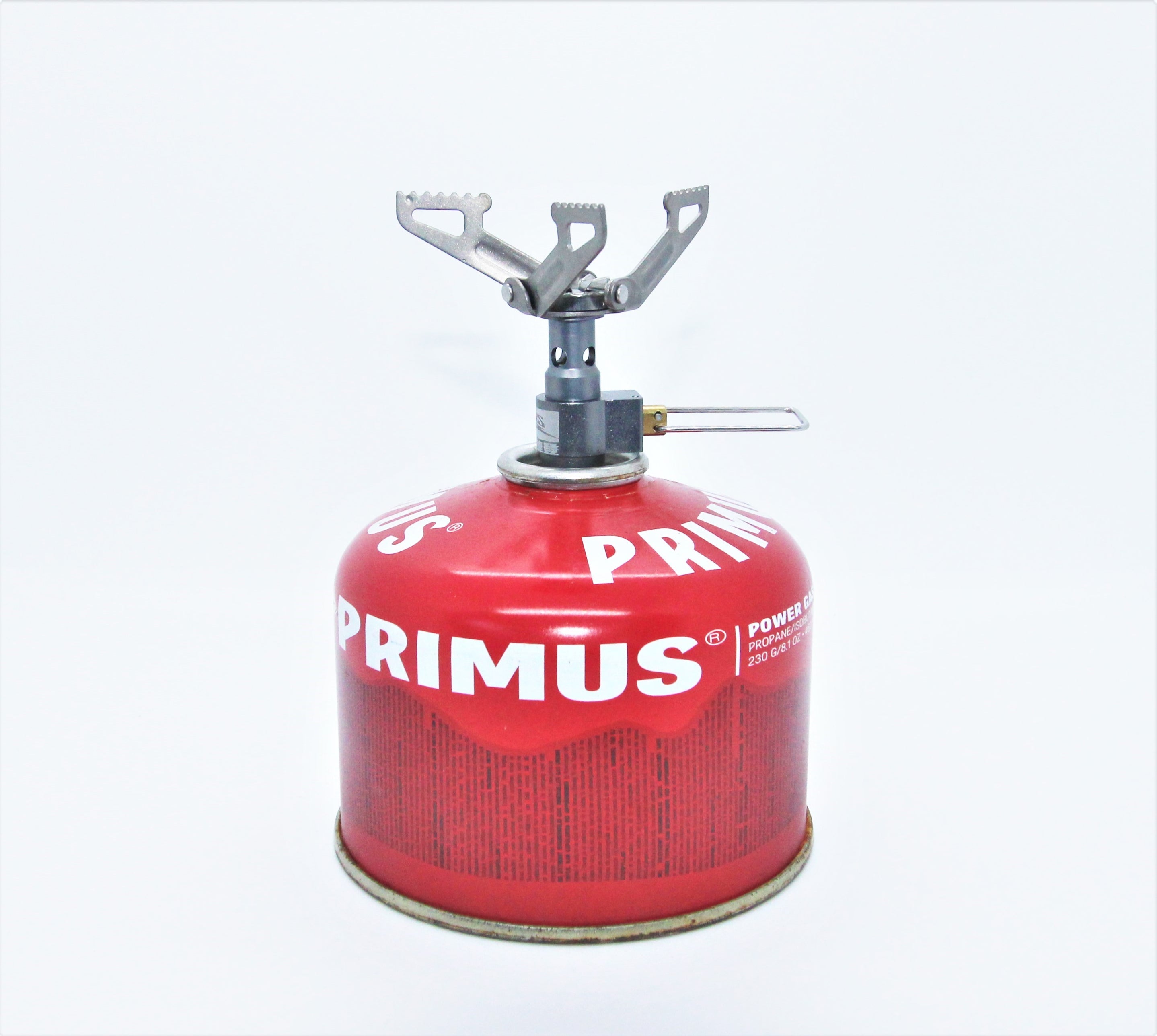 Mini allround gassbrenner. Veier lite og tar minimalt med plass ...